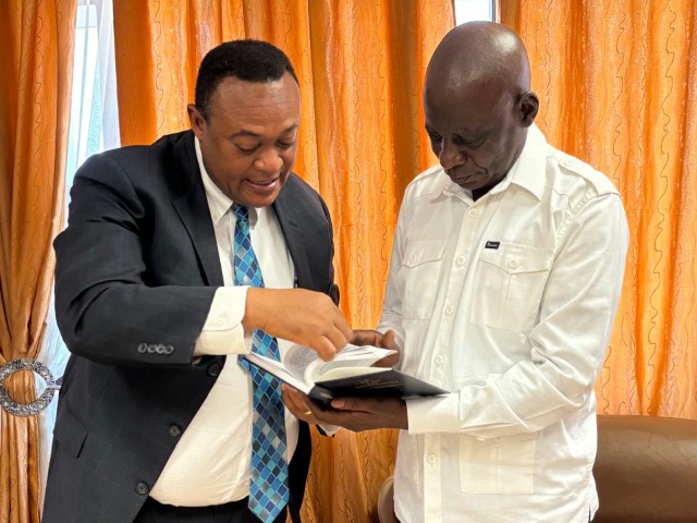 Elder Mutombo, president of the Africa Central Area, Ministers to the ...