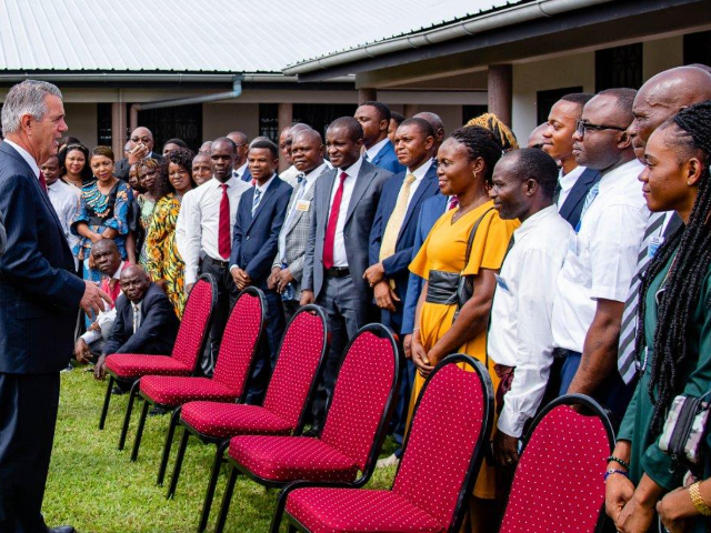 Hermès Itina Mayamba, Church Member and Stake President, is Elected Memb